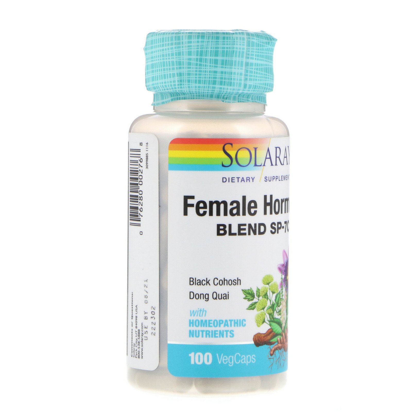Solaray Female Hormone Blend SP-7C 100 VegCaps – Kanna Beauty