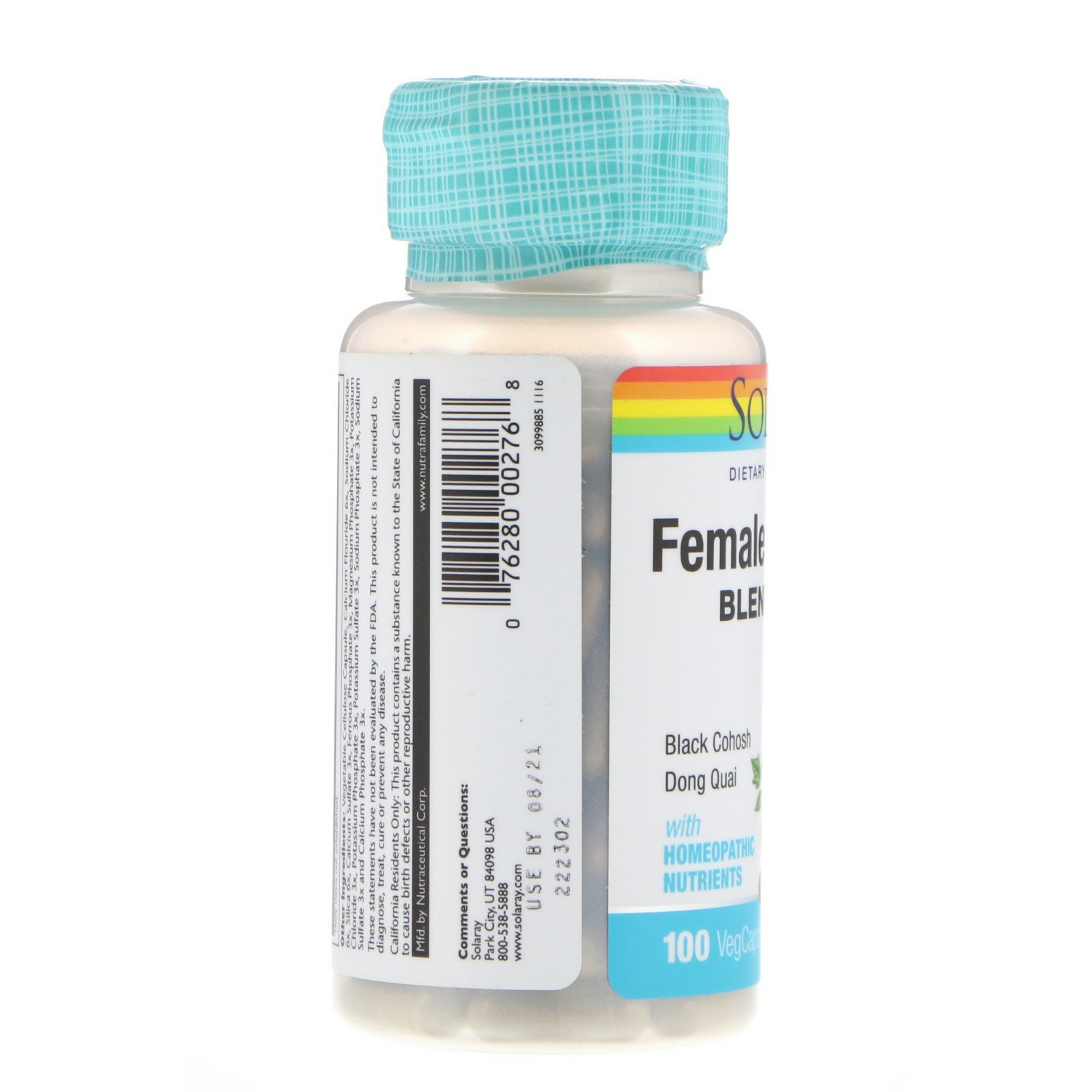 Solaray Female Hormone Blend SP-7C 100 VegCaps – Kanna Beauty