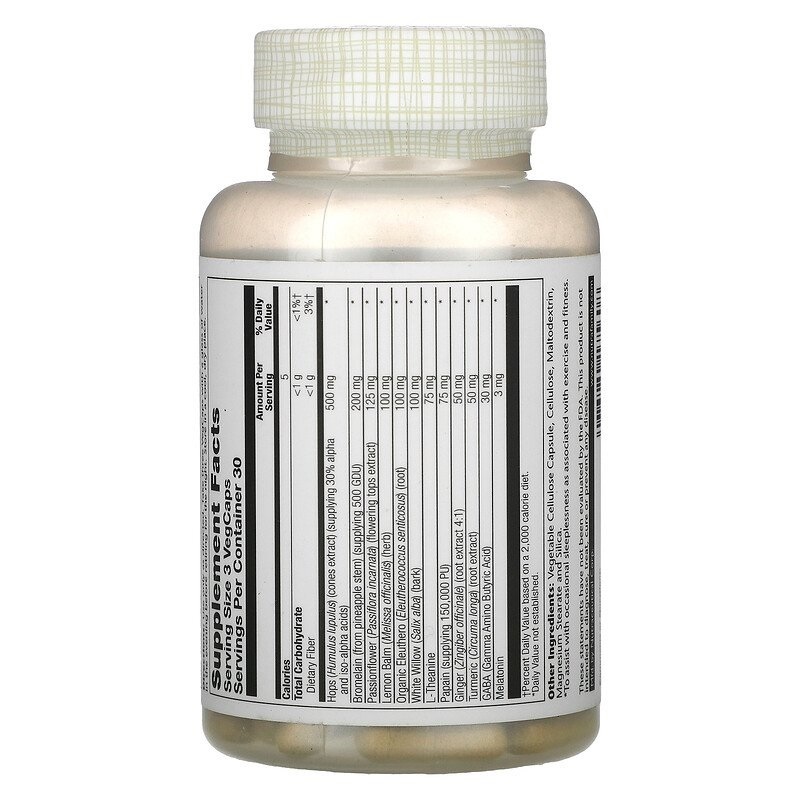 Solaray Extra-Strength IbuActin PM 90 Vegetarian Capsule – Kanna Beauty
