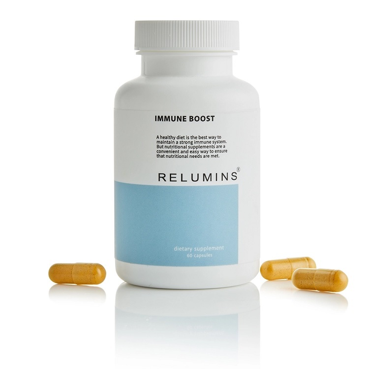 Relumins Immune Boost and Immune Defense Supplement Set 60 Capsule ...