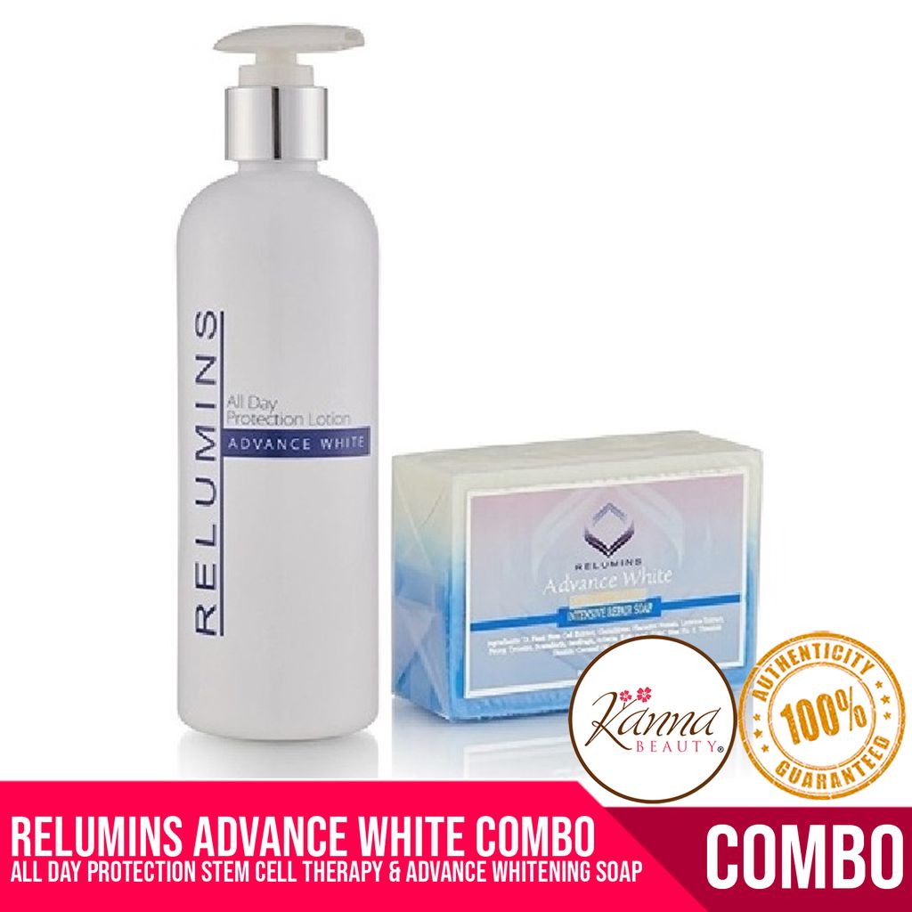 Relumins Advance White Stem Cell Therapy - All In One Day Lotion And ...