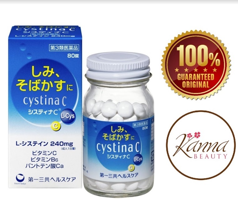 Japan Cystina C Freckles and Spots 80 OR 210 tablets – Kanna Beauty