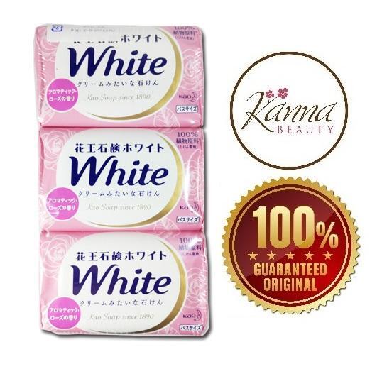 Kao White Soap Fresh Floral Pink Pack 130 G (Set of 3) – Kanna Beauty