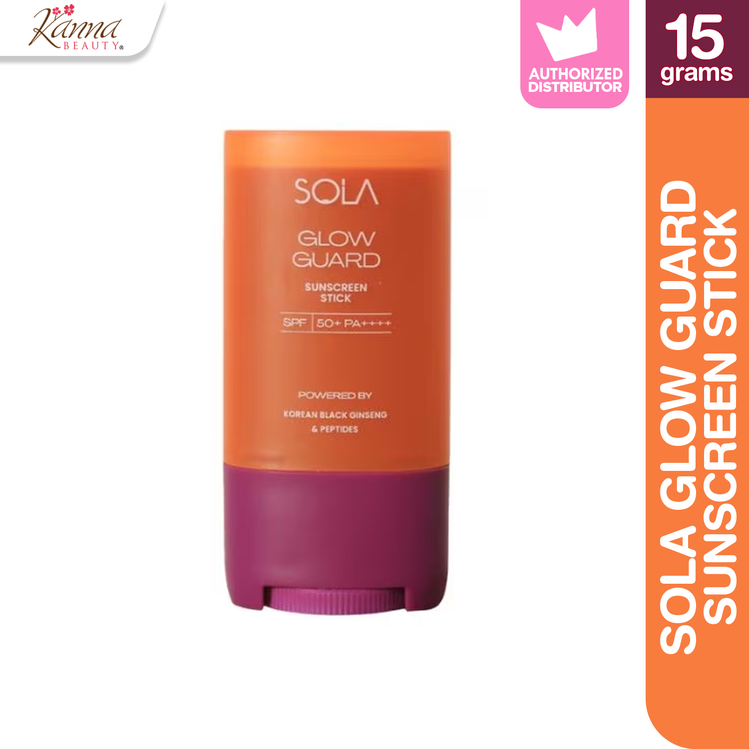 SOLA Glow Guard Sunscreen Stick SPF 50+ PA++++ – 15g – Kanna Beauty
