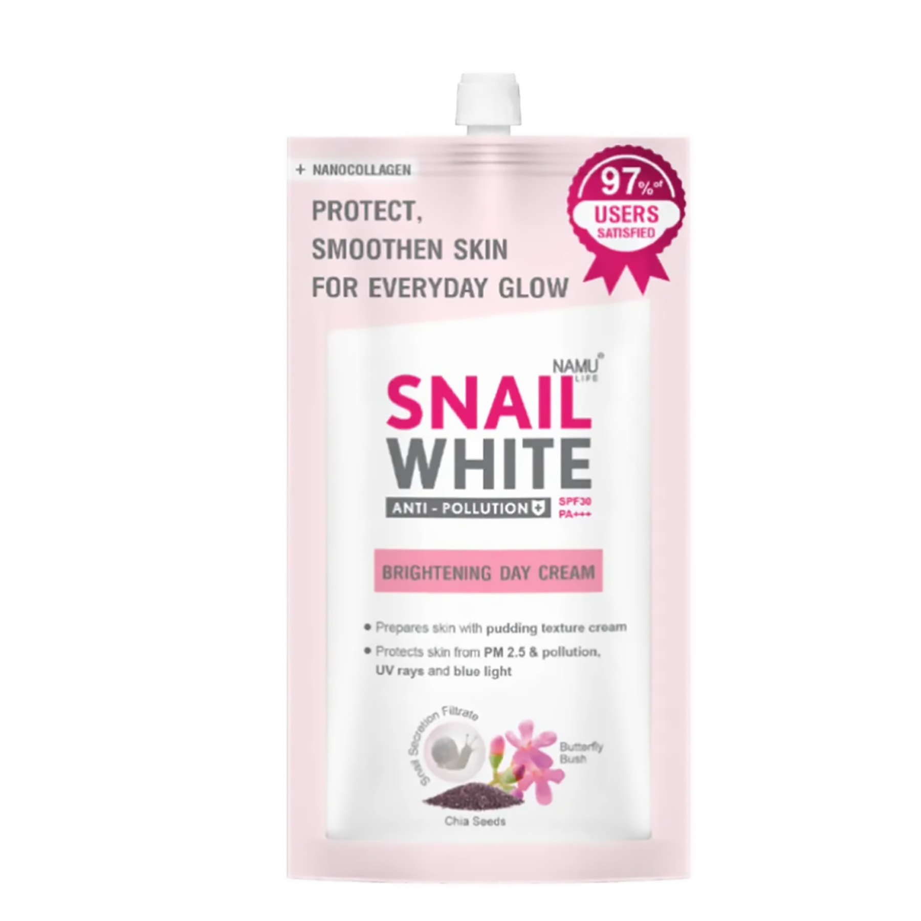 SNAILWHITE CC Sunscreen SPF 50+ PA+++ / Snailwhite Anti Pollution 30/PA ...