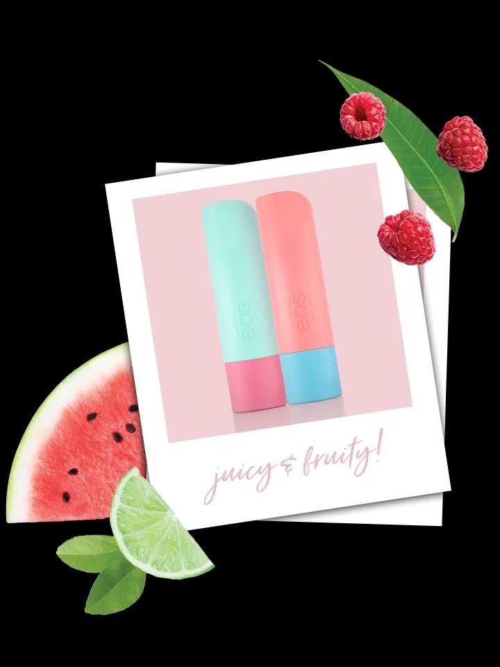 EOS Flavor Lab Collection - Summer Watermelon Lime Frose & Raspberry ...