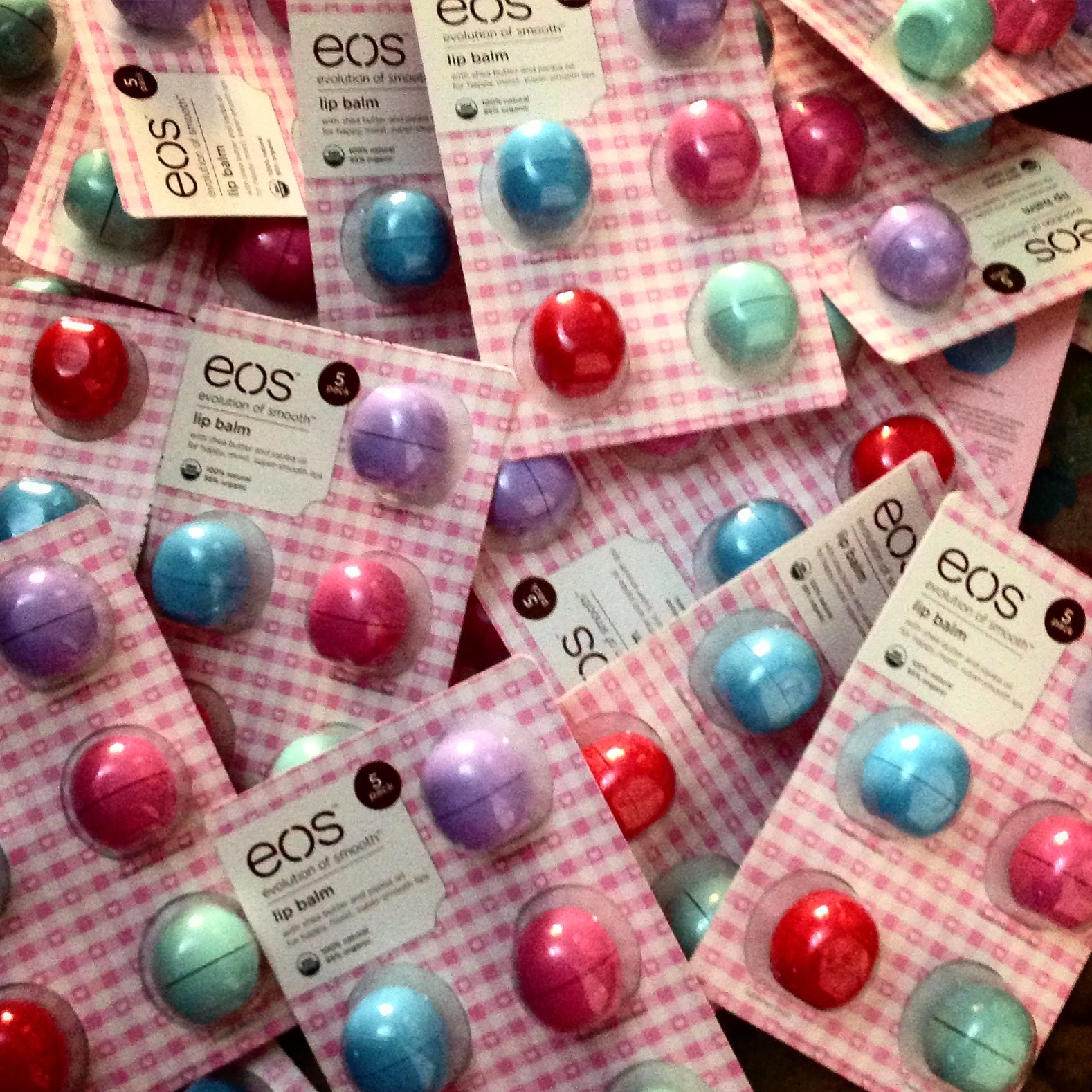 EOS Smooth Sphere Lip Balm - Pink 5-Pack (In-Store Only Multipack ...