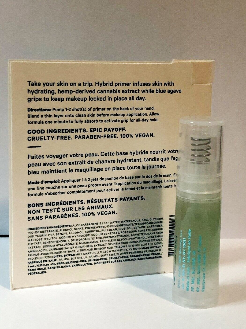 Milk Makeup Deluxe Hydro Grip Primer 4ml – Beautyspot | Malaysia's ...