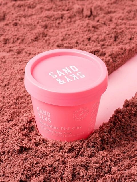 Sandandsky Australian Pink Clay Smoothing Body Sand 180g Beautyspot