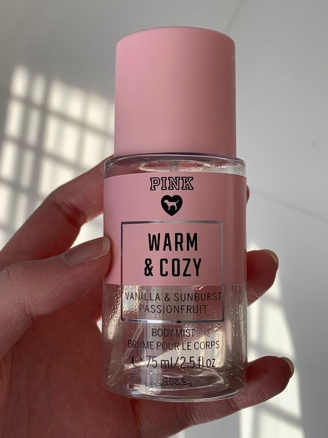 Victoria's Secret PINK Mini Body Mist 75 ml - Warm & Cozy – Beautyspot ...