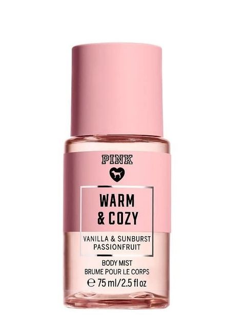 Victoria's Secret PINK Mini Body Mist 75ml - Warm & Cozy – Beautyspot ...