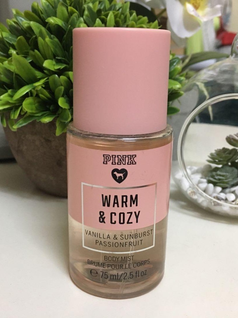 Victoria's Secret PINK Mini Body Mist 75 ml - Warm & Cozy – Beautyspot ...
