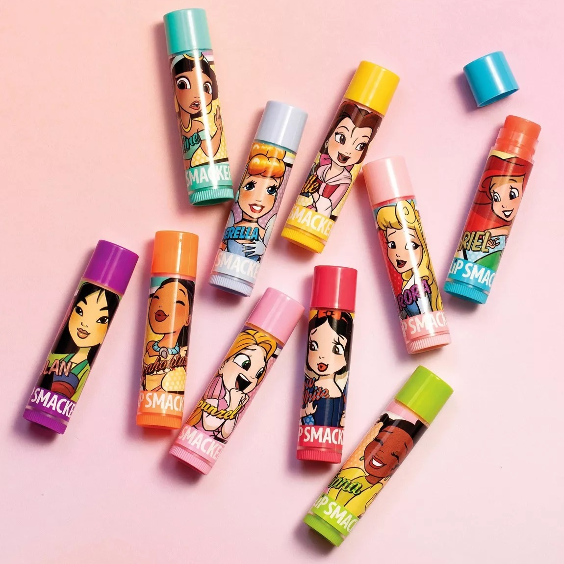 Lip Smacker Comic Princess Party Pack Lip Balm 10 Count Beautyspot