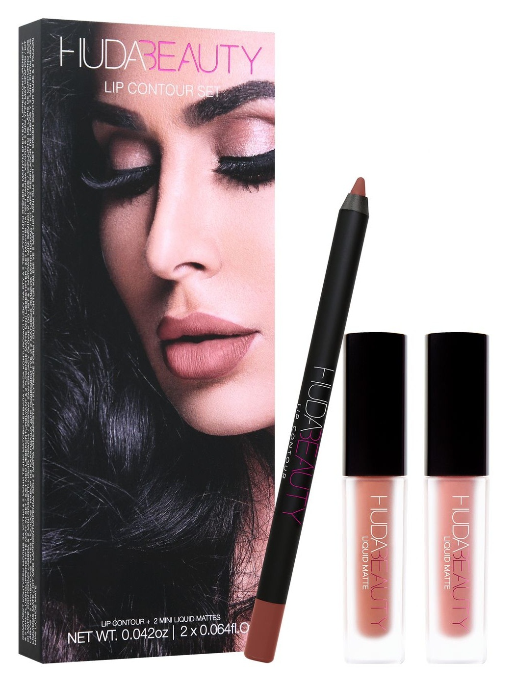 HUDA BEAUTY Lip Contour Set – Trendsetter & Bombshell – Beautyspot ...