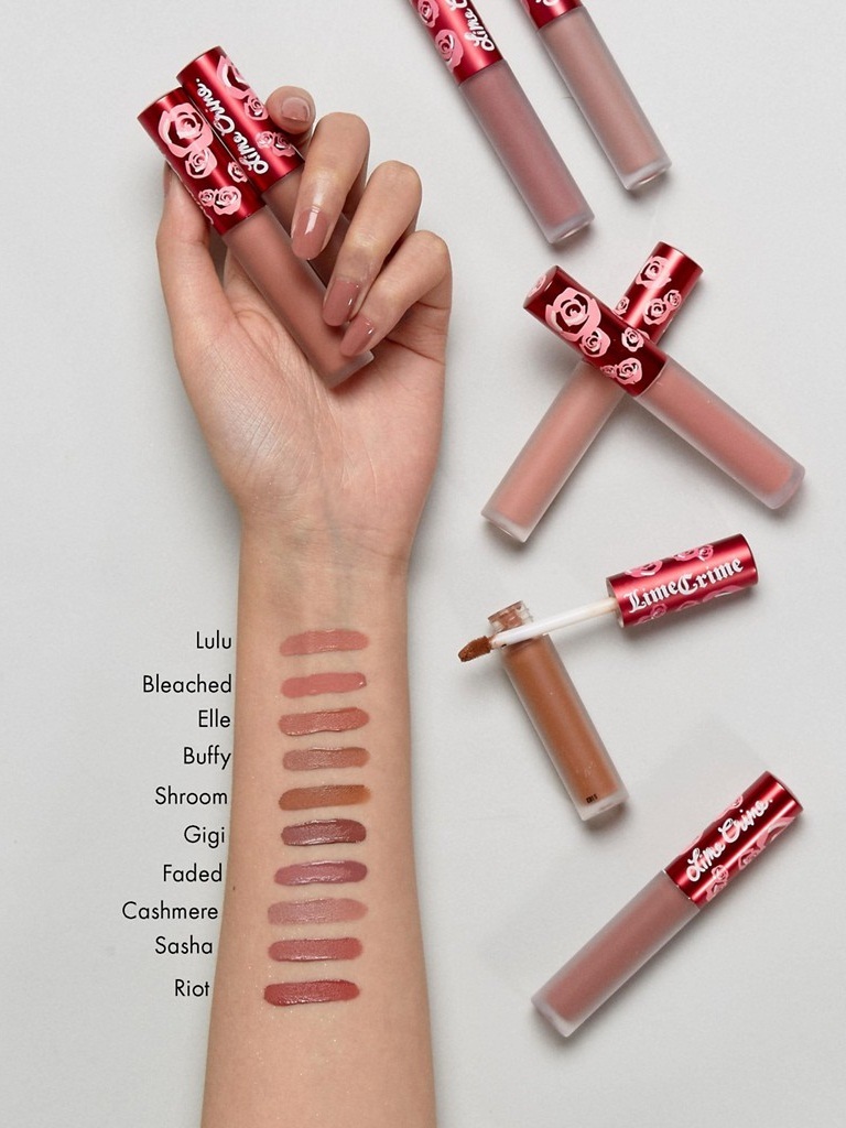 Lime Crime Matte Velvetines - Riot – Beautyspot | Malaysia's Health ...