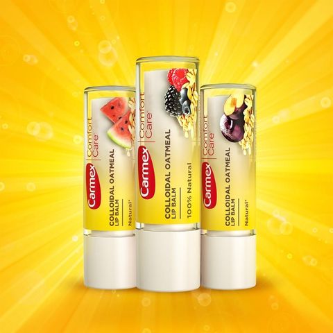 Carmex® Comfort Care Natural Lip Balm - Colloidal Oatmeal Stick in ...