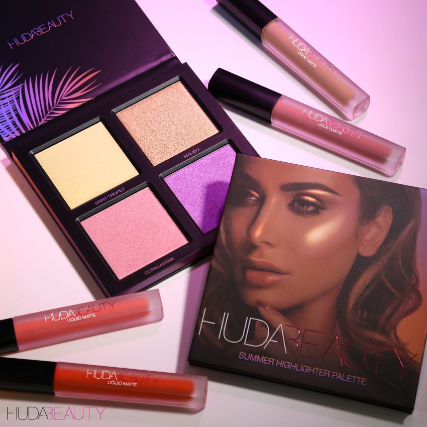 HUDA BEAUTY 3D Highlighter Palette - Summer Solstice – Beautyspot ...