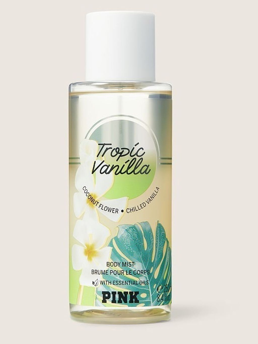 Victorias Secret Tropic Of Pink Body Mist Tropic Vanilla