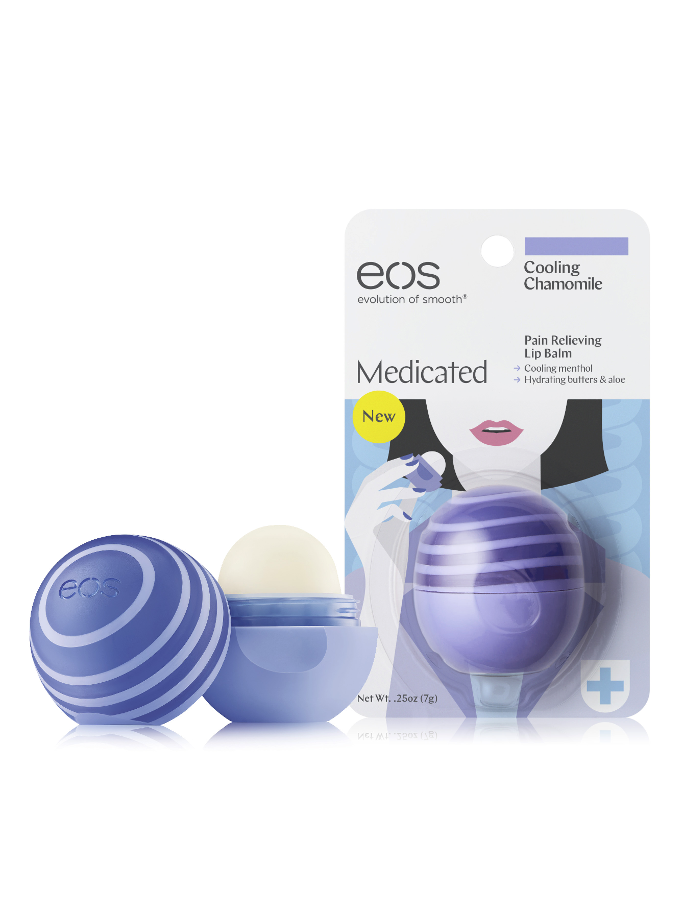 EOS Medicated Lip Balm - Cooling Chamomile – Beautyspot | Malaysia's ...