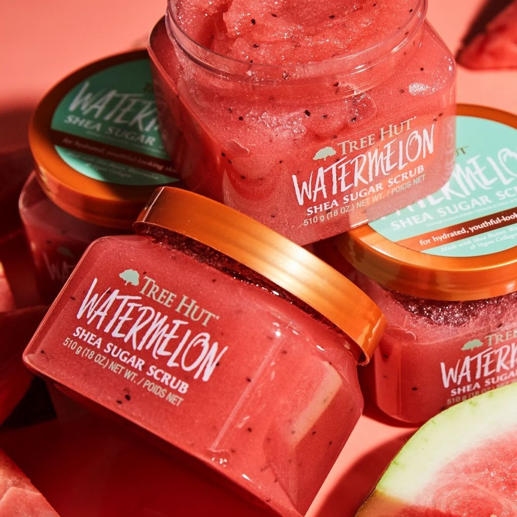 Tree Hut Shea Sugar Scrub Watermelon 18oz Beautyspot Malaysias
