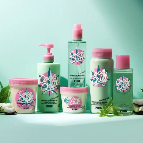 Victoria's Secret PINK Coco Chill Calming Body Lotion with Cannabis ...