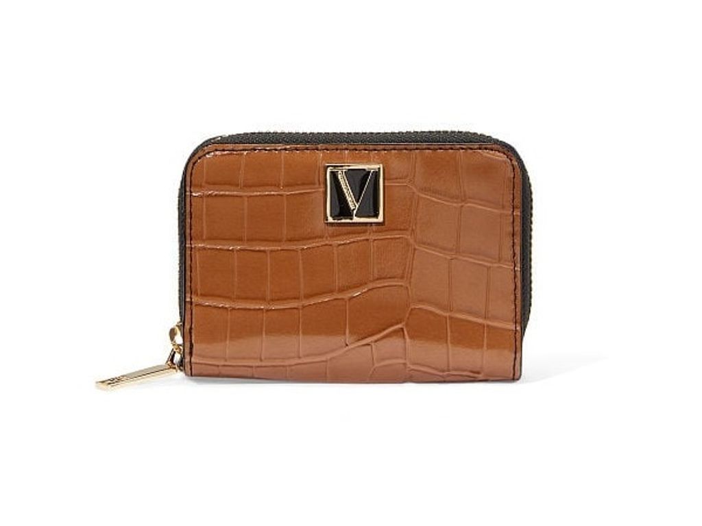Victoria's Secret The Victoria Small Wallet - Croc Colorblock ...