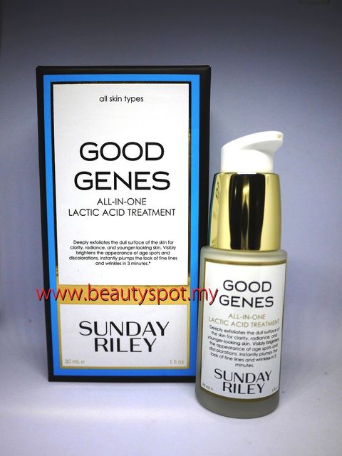 SUNDAY RILEY Good Genes All-In-One Lactic Acid Treatment 30 ml ...