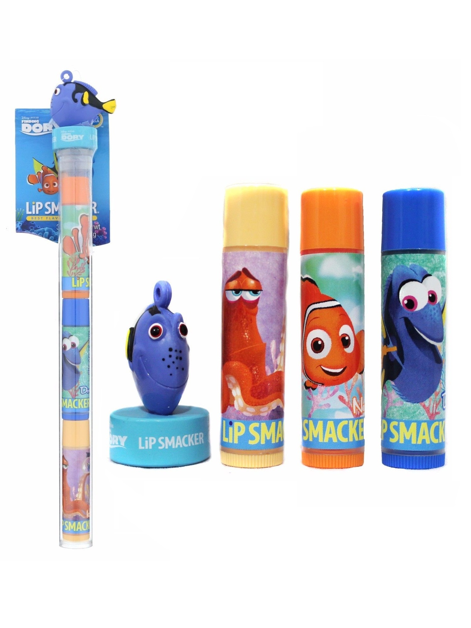 Lip Smacker Finding Dory Lip Balm Cane with Topper - 3 count ...