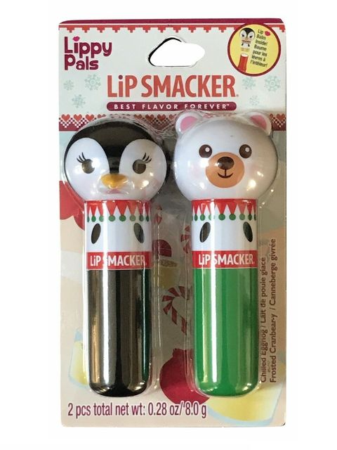 Lip Smacker Lippy Pal Lip Balm Duo - Penguin & Polar Bear (Holiday ...