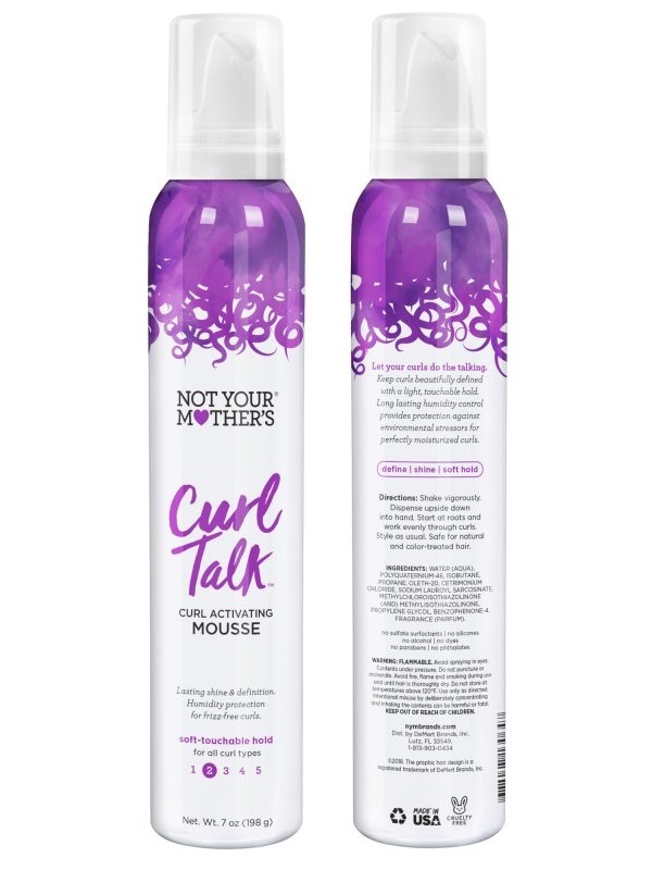 Not Your Mother's Curl Talk™ Curl Activating Mousse - 7 oz – Beautyspot ...