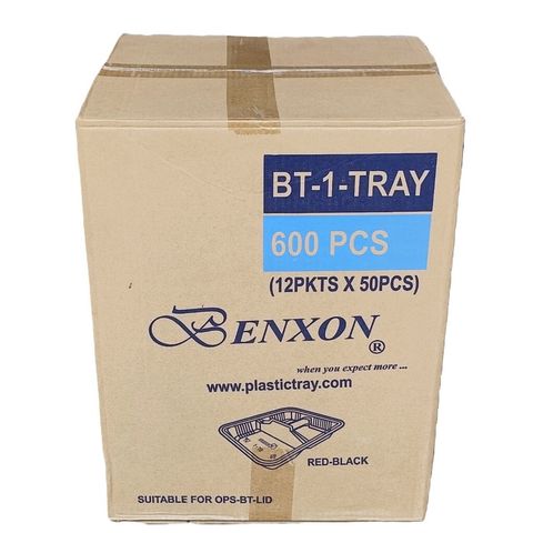 BENXON PLASTIC BT-TRAY + CLEAR LID / Bekas Tapau BT-Tray [600pcs/ctn ...