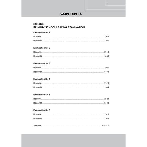 Conquer Science Primary Levels Simulated Examination Papers | Revision ...