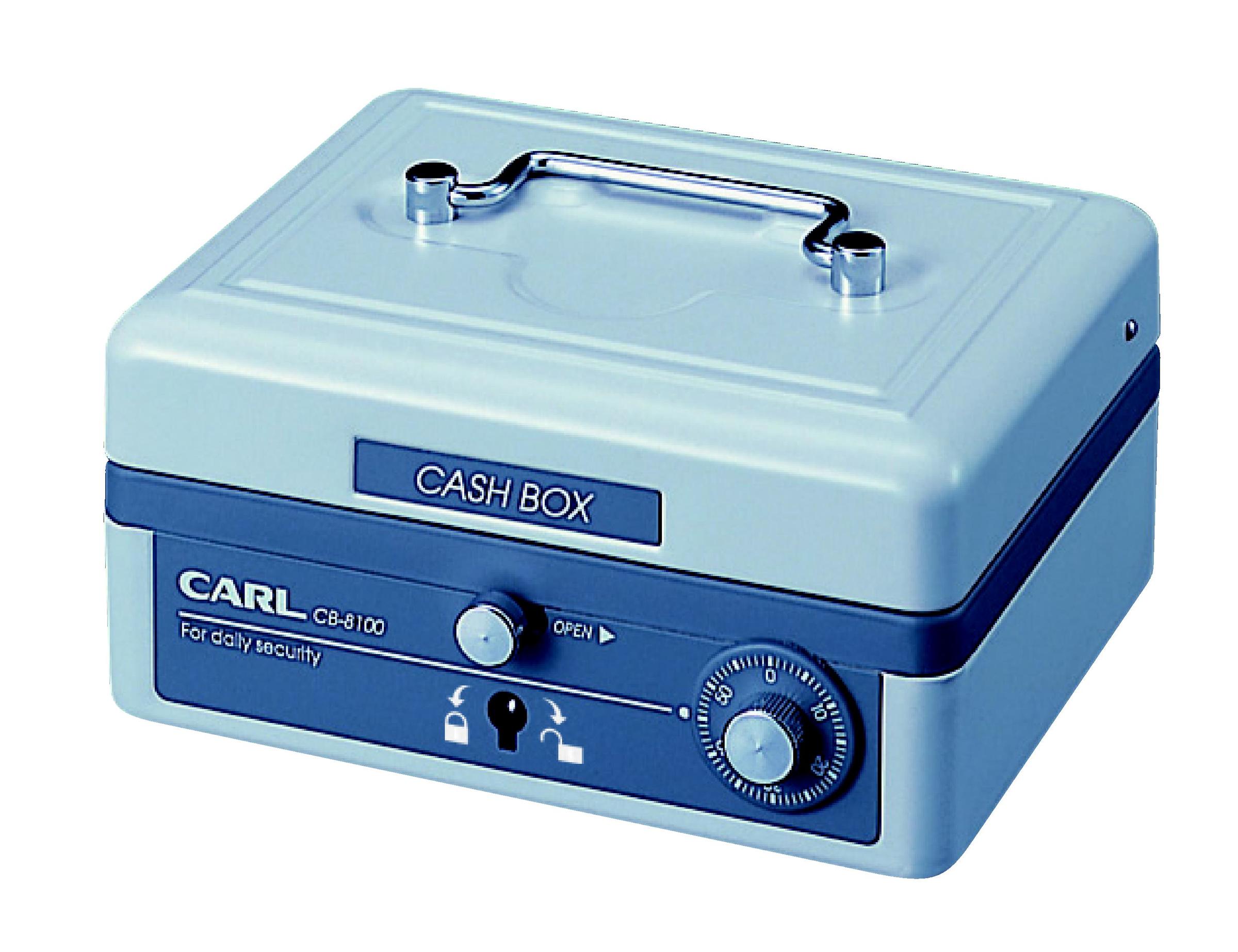 CARL CB8100N 6" CASH BOX – JJ STATIONERY & SPORT EQUIPMENTS