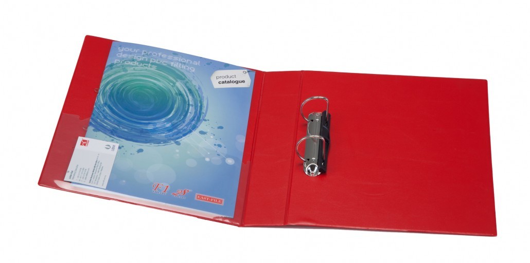 A4 PVC RING FILE WITH FRONT AND BACK COVER INSERT – JJ STATIONERY ...