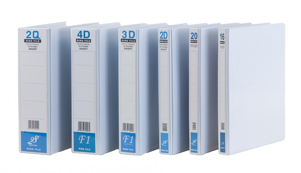 A4 PVC RING FILE WITH FRONT AND BACK COVER INSERT JJ STATIONERY A4 PVC RING FILE WITH FRONT AND BACK COVER INSERT JJ STATIONERY
