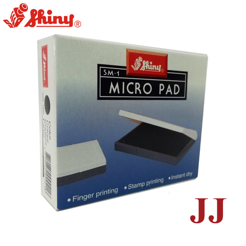 Shiny SM-1 Micro Pad Stamp Pad Thumb Print Pad Finger Pad – JJ ...