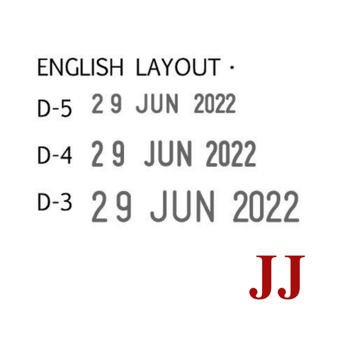 SHINY DATE STAMP - DD MM YYYY – JJ STATIONERY & SPORT EQUIPMENTS