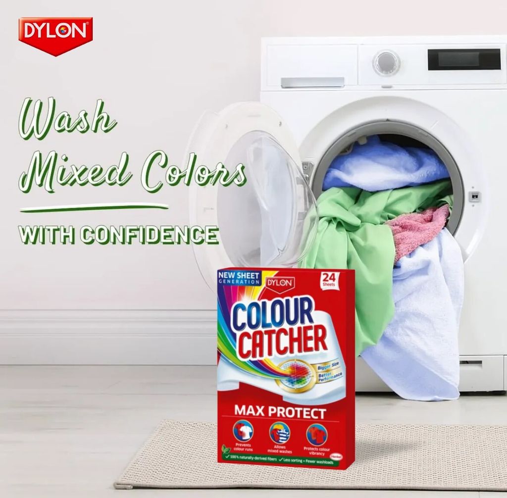Colour Catcher Max Protect 24 Sheets – Dylon Official Website Colour Catcher Max Protect 24 Sheets – Dylon Official Website
