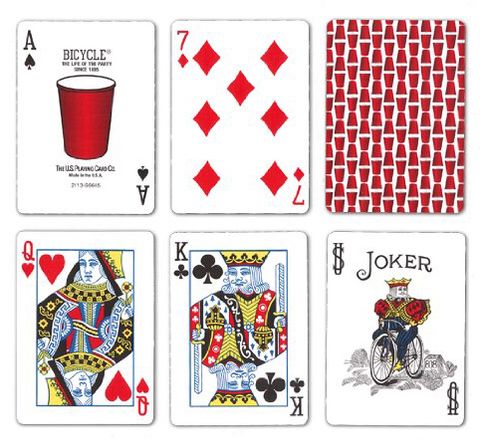 Bicycle Red Plastic Cup Playing Cards – GamelandSKN