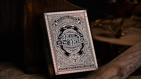 Devil's in the Details Rose Gold Playing Cards by Riffle Shuffle ...