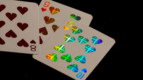 London Diffractor Emerald Playing Cards – GamelandSKN