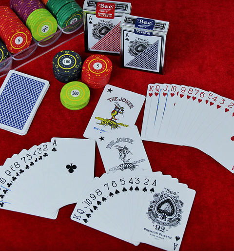 Bee Premium Plastic Bridge Size Playing Cards – GamelandSKN