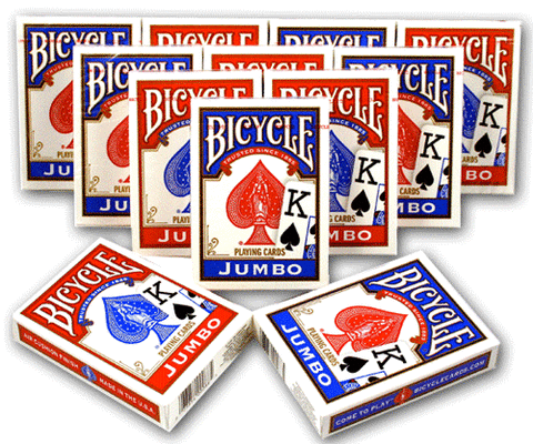 Bicycle Jumbo Index Playing Cards – Online Magic Store Games-4-U