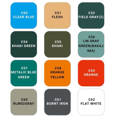 MR. HOBBY (MR. COLOR C41~C60) – The Hobby Store Malaysia (Unity Studio ...