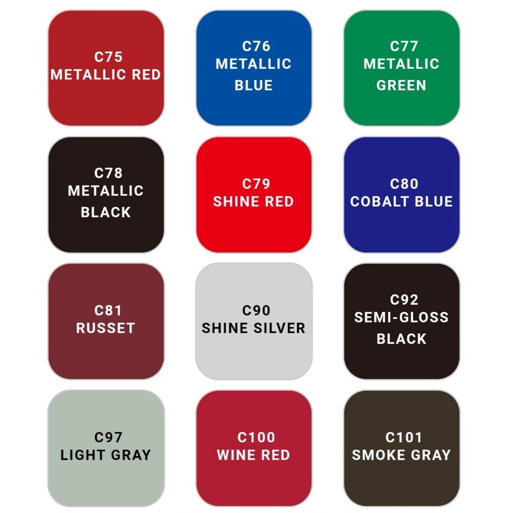 MR. HOBBY (MR. COLOR C61~C80) – The Hobby Store Malaysia (Unity Studio ...