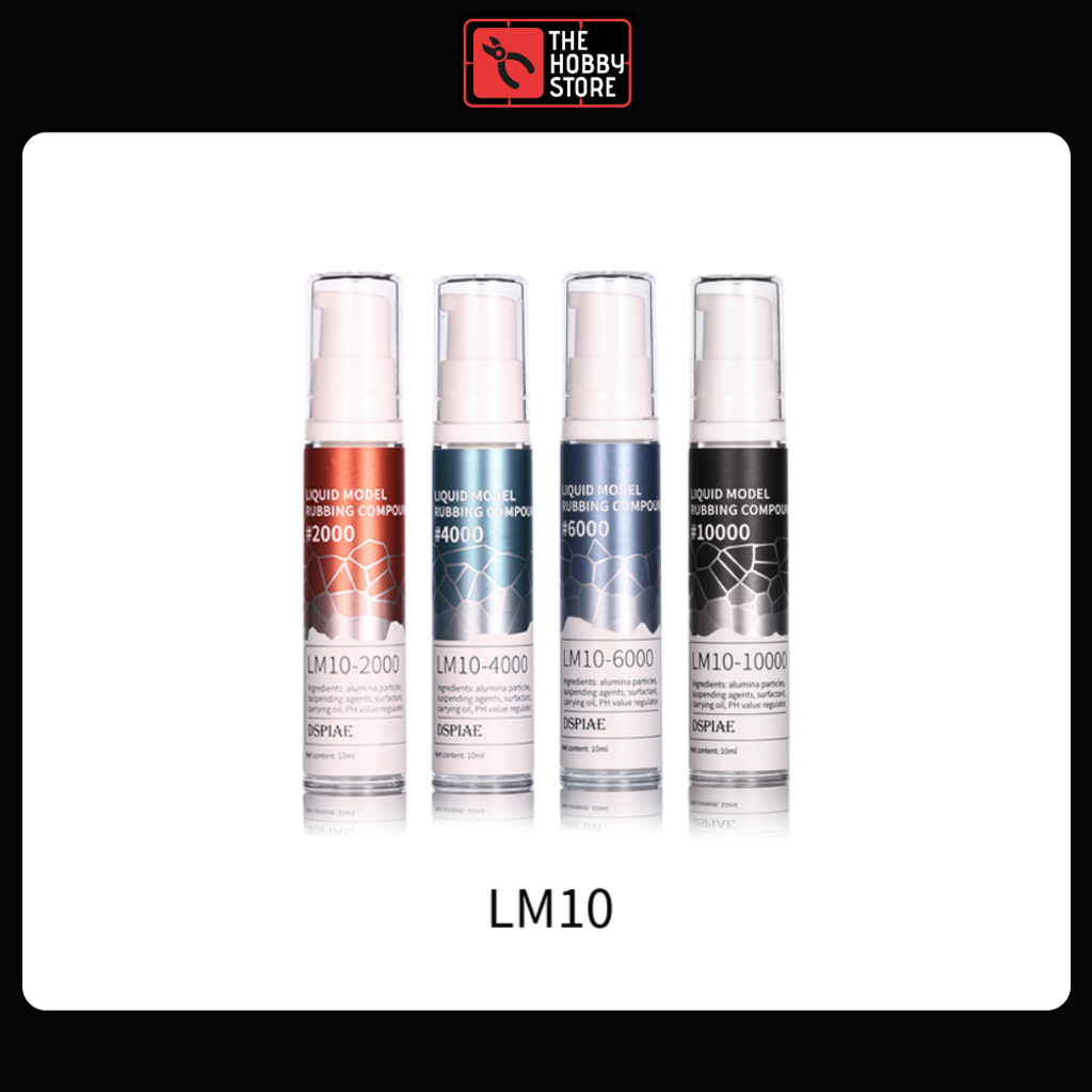 DSPIAE LM10 LIQUID POLISHING COMPOUND (4 Types) – The Hobby Store Malaysia (Unity Studio) | One ...