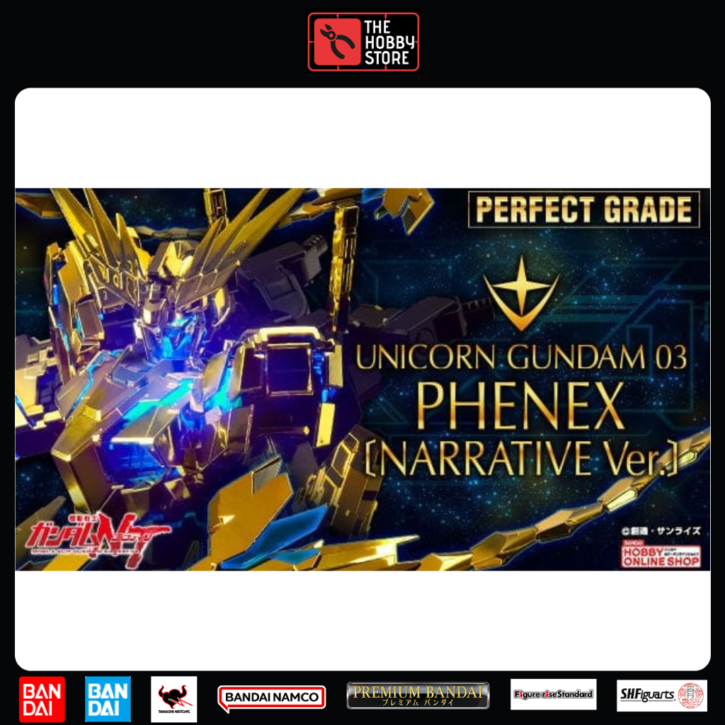 BANDAI PG 1/60 UNICORN GUNDAM 03 PHENEX (NARRATIVE Ver.) – The Hobby ...