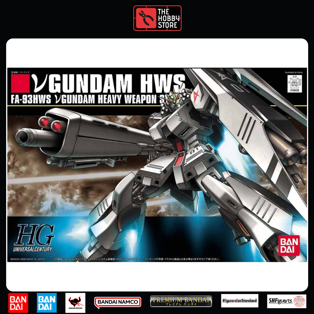 BANDAI HGUC NU GUNDAM HWS (HEAVY WEAPON SYSTEM) – The Hobby Store ...