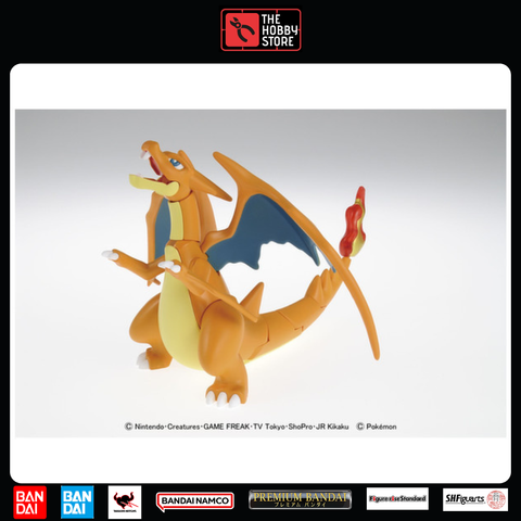 BANDAI POKEMON PLAMO COLLECTION MEGA LIZADON (CHARIZARD) Y – The Hobby ...