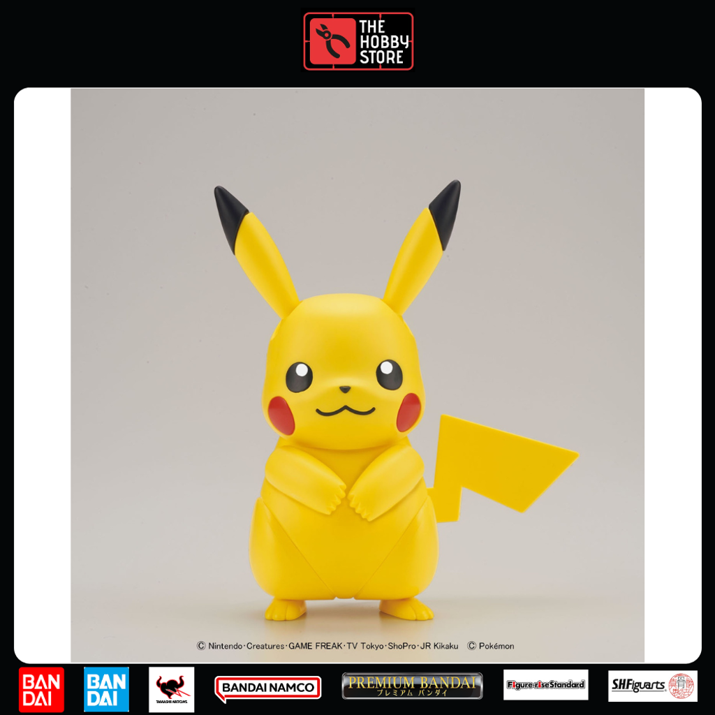 BANDAI POKEMON PLAMO COLLECTION PIKACHU – The Hobby Store Malaysia ...